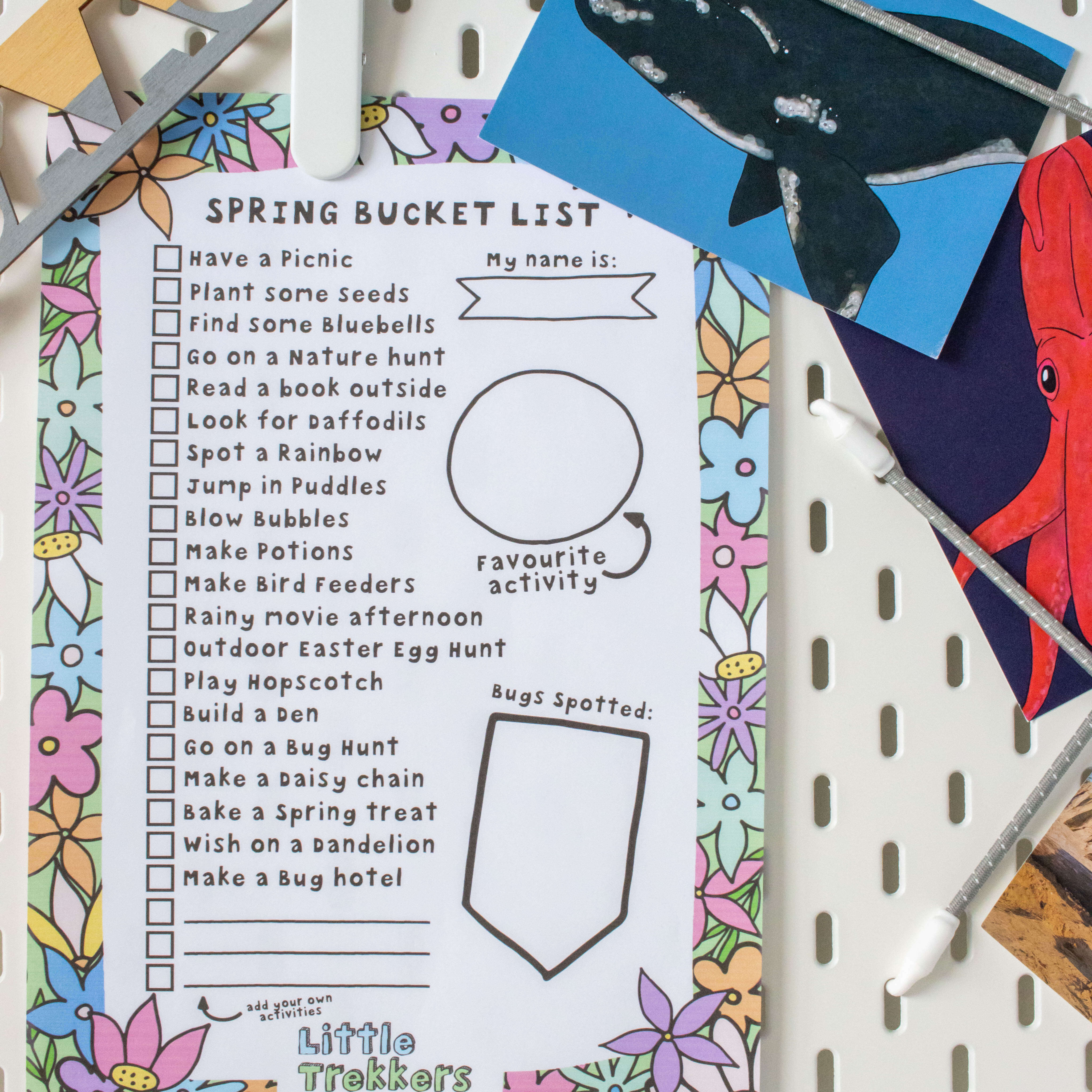 Spring Printables - Little Trekkers